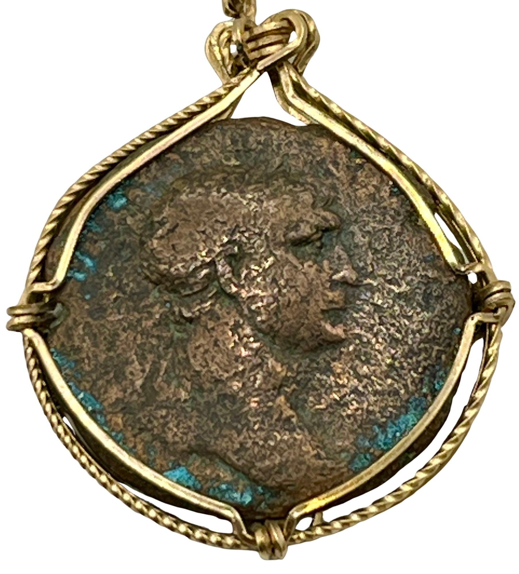 Emperor Trajan and Soldier Coin – Casanova Art and Fashion