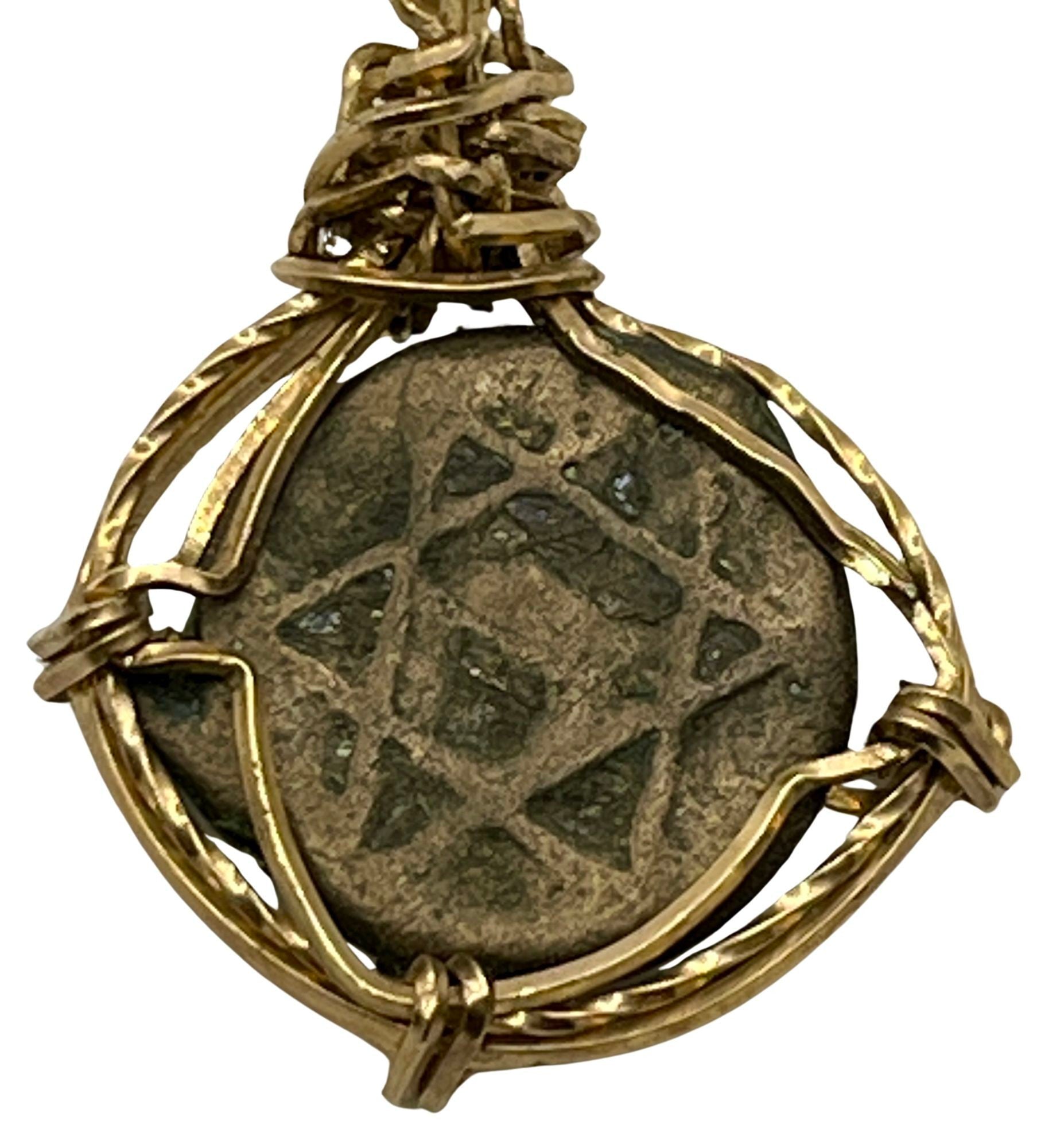 Star of David Coin Circa 1200 – Casanova Art and Fashion
