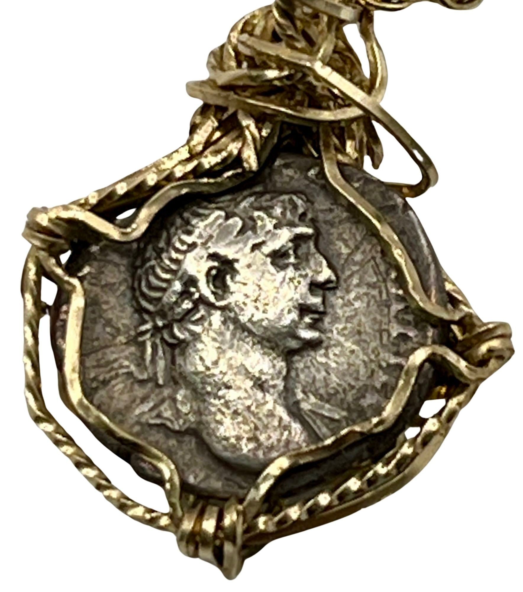 Emperor Trajan and Venus Coin – Casanova Art and Fashion
