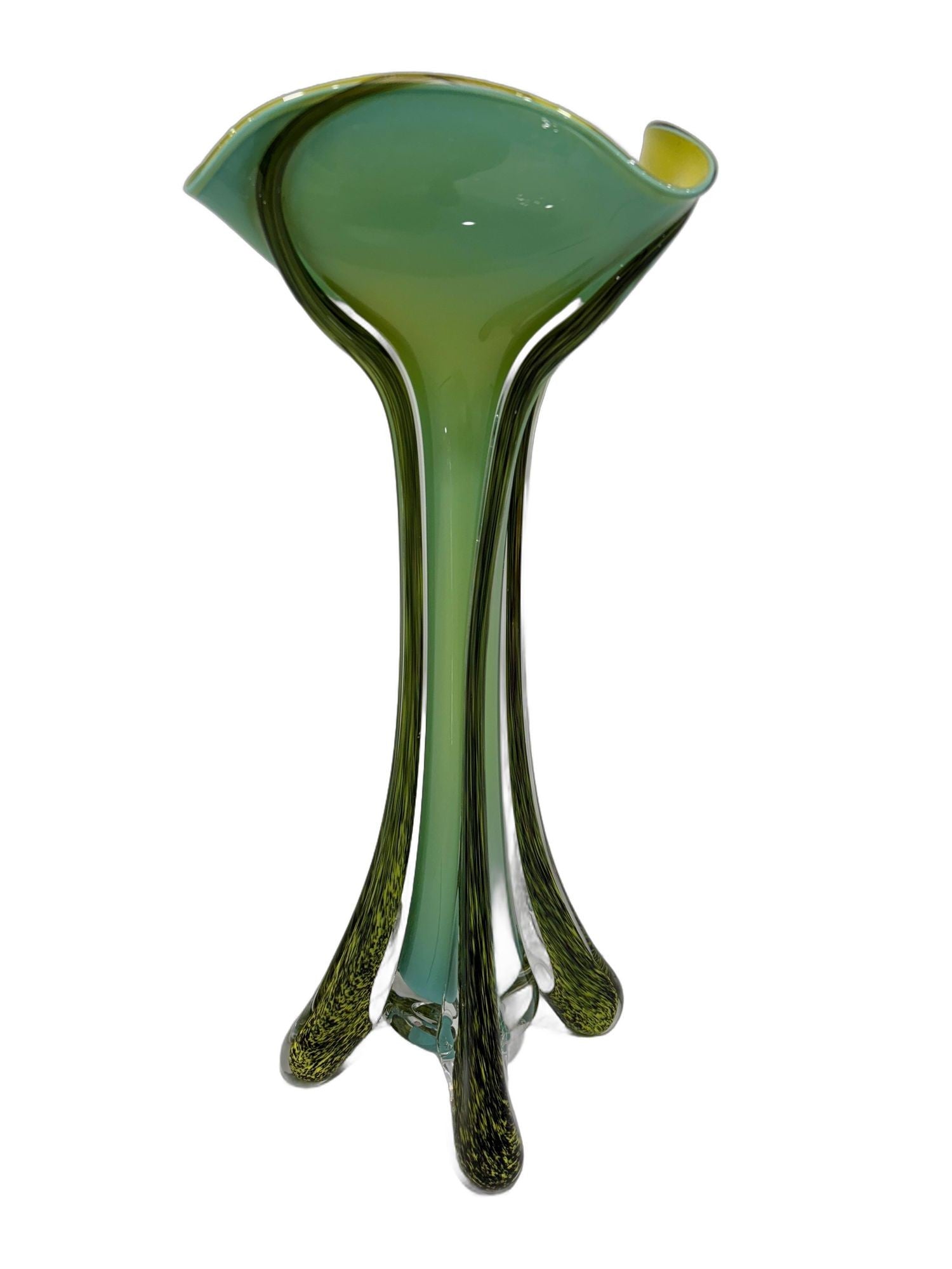 Gorgeous Green Vase Signed by Ed Branson – Casanova Art and Fashion