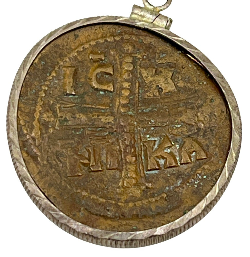 Ancient Cross and Jesus Coin – Casanova Art and Fashion